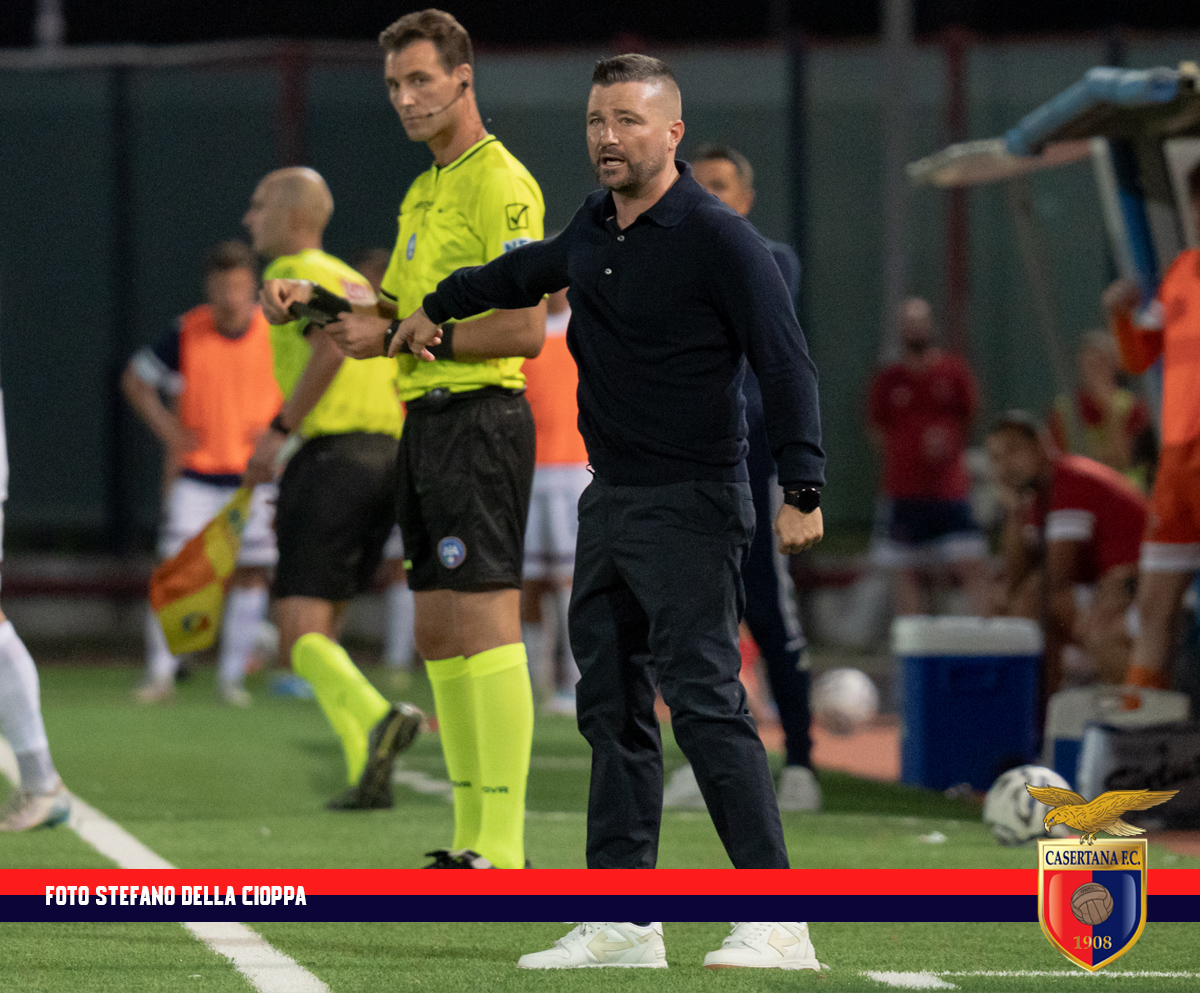 L'Eco di Caserta - Casertana, mister Coppitelli: “Punto importante ...